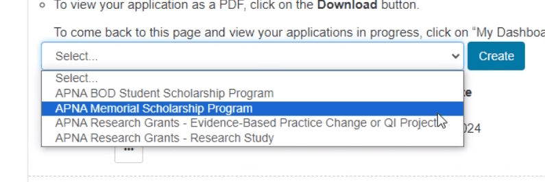 APNA Memorial Scholarship Application Walkthrough | APNA