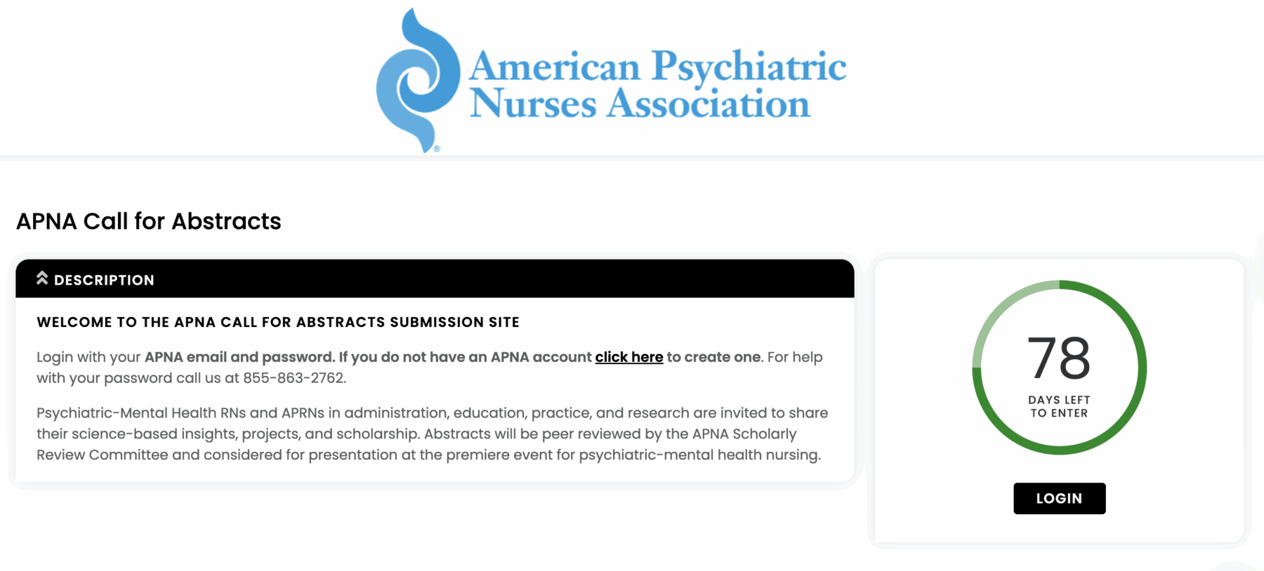 APNA Annual Conference Abstract Toolkit: Submission Site Walk-Through ...