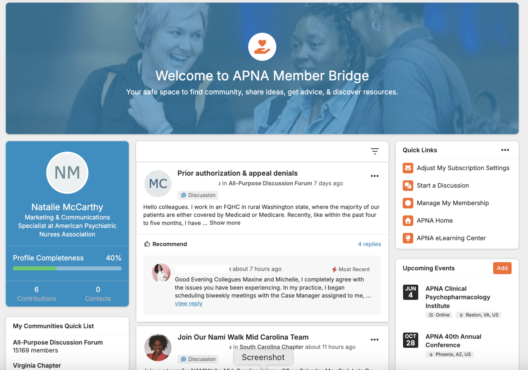 User Guide: Navigating APNA Member Bridge | APNA